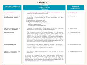 Manufacturing in Malaysia: Licensing Requirements and Application ...